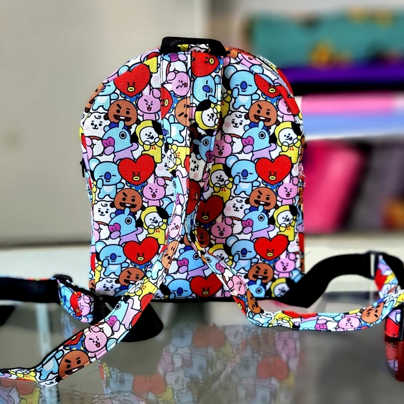 Hand Crafted | Bags | Bts Bt2 Collage Mini Backpack | Poshmark